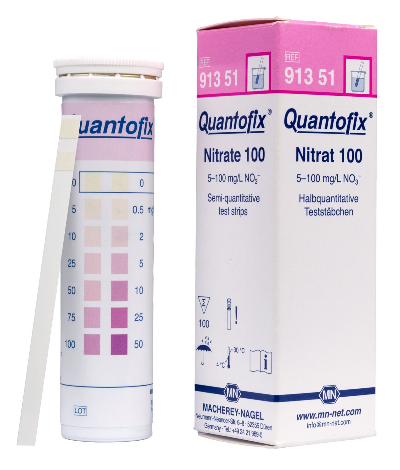 QUANTOFIX® Nitrate & Nitrite Test Strips | Vendart Diagnostics