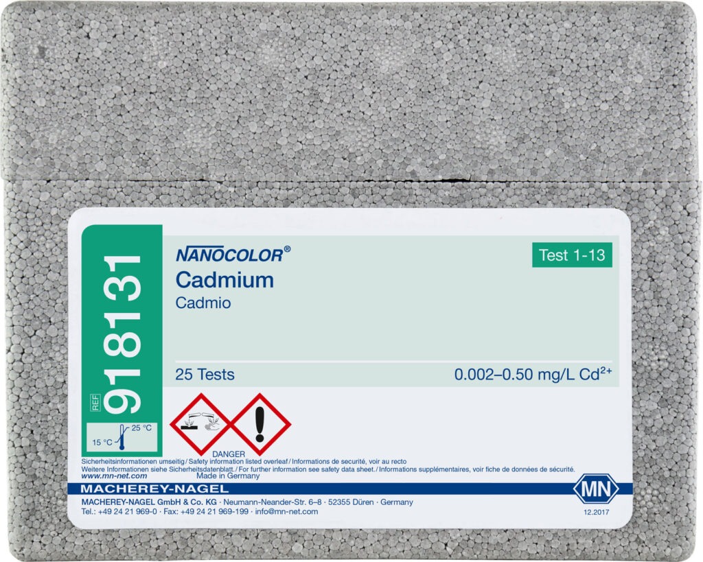 NANOCOLOR® Cadmium Standard Test | Vendart Diagnostics