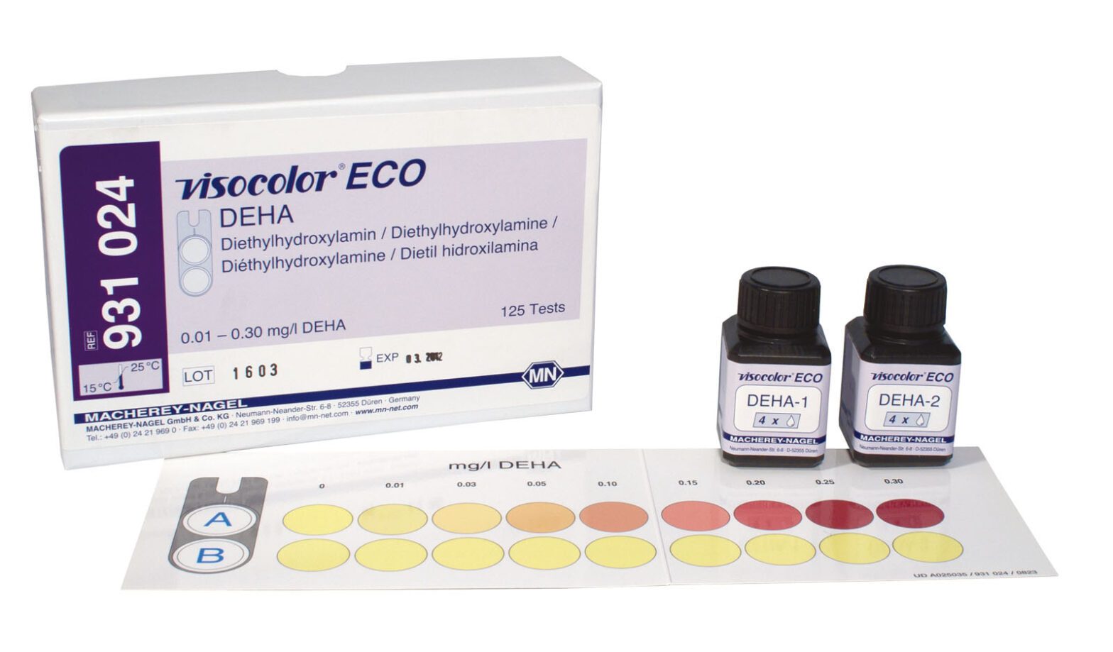 VISOCOLOR® ECO DEHA Test Kit | Vendart Diagnostics