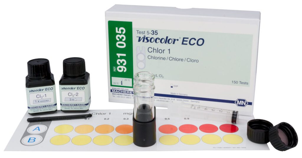VISOCOLOR® ECO Chlorine Test Kit | Vendart Diagnostics